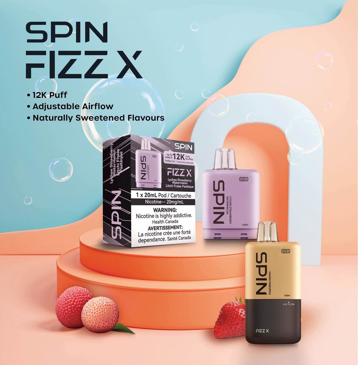 Welcome to the Next Level: Introducing the New SPIN Fizz X Pod System ...