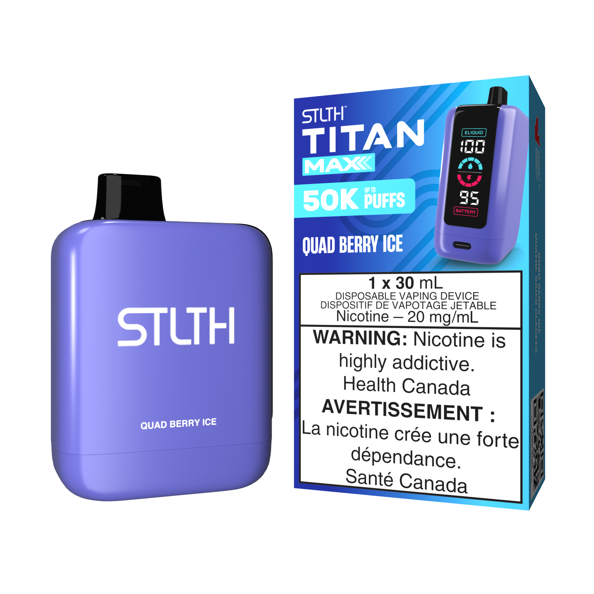STLTH Titan Max : la vape jetable révolutionnaire– Best Vapes