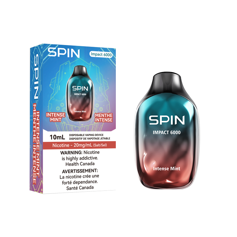 SPIN Impact 6000 | Disposable Vape | Best Vapes Canada