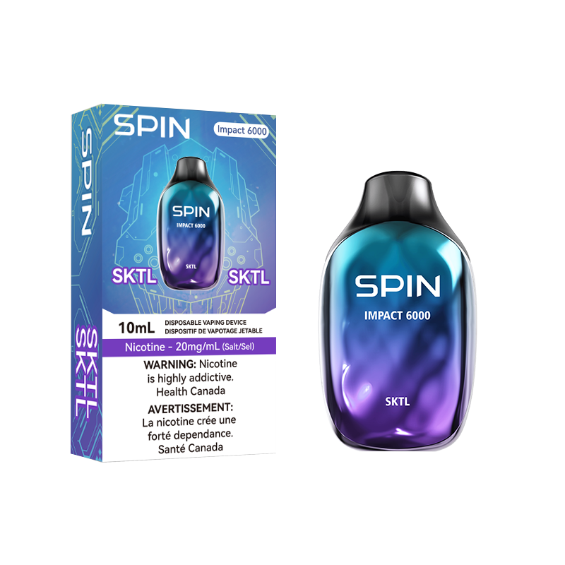 SPIN Impact 6000 | Disposable Vape | Best Vapes Canada