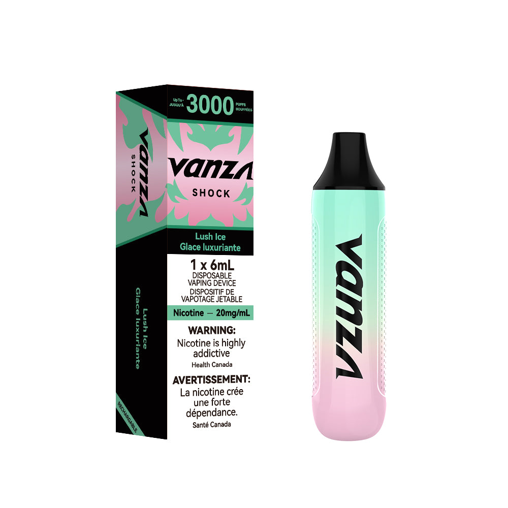 Vanza Shock 3000 | Disposable Vape | Best Vapes Canada